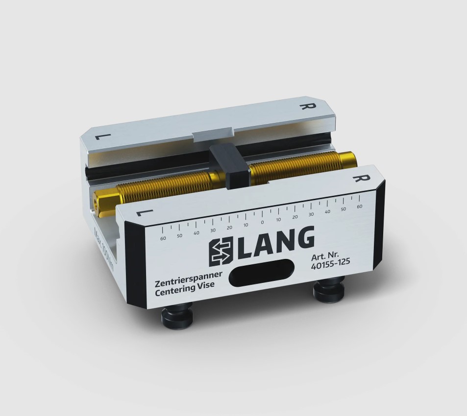 Lang Technik Centring Vice 125 Base, jaw width 125mm, length 160mm ...